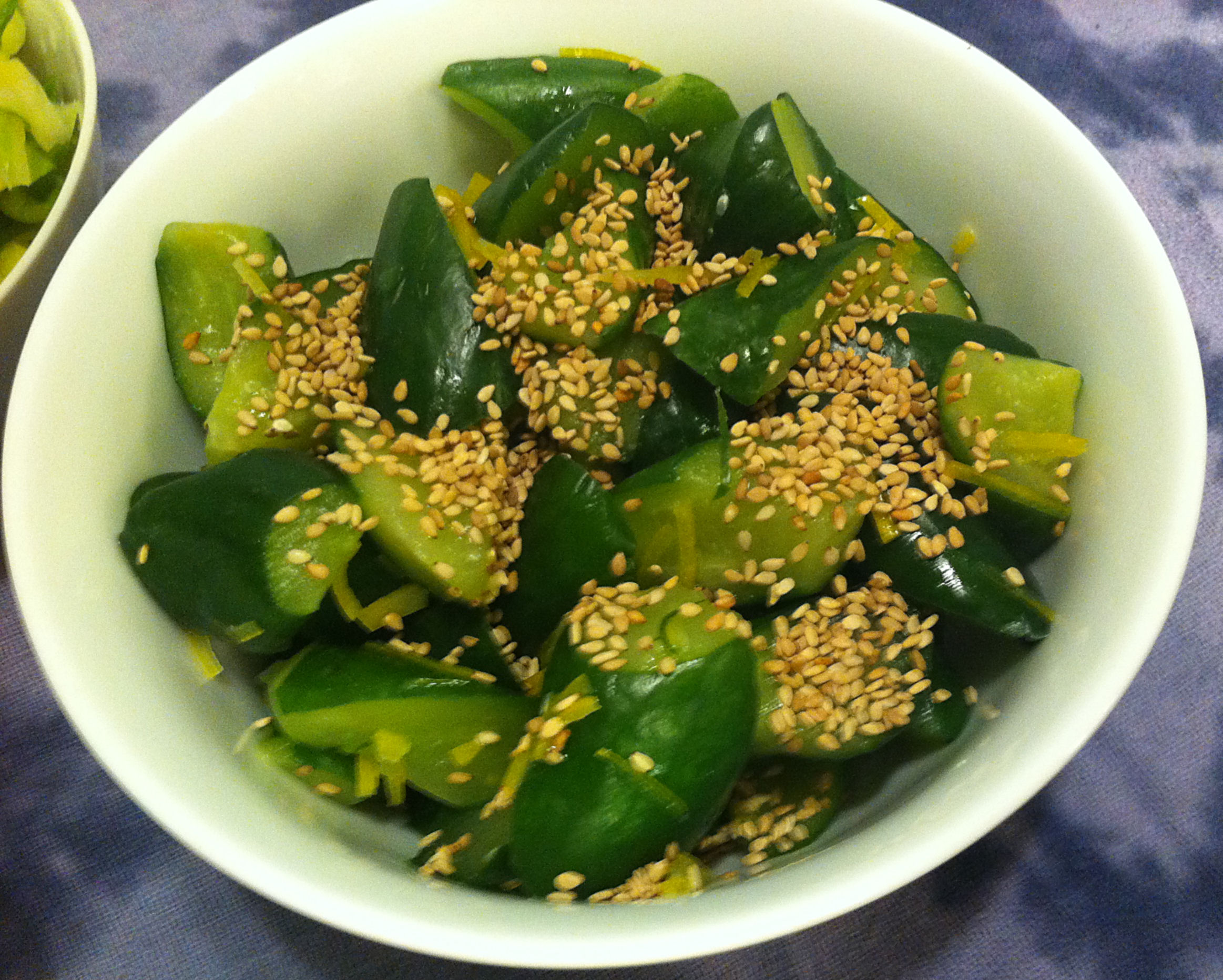 Karl’s Yuzu Japanese Cucumber Pickles | Jabberwocky Stew