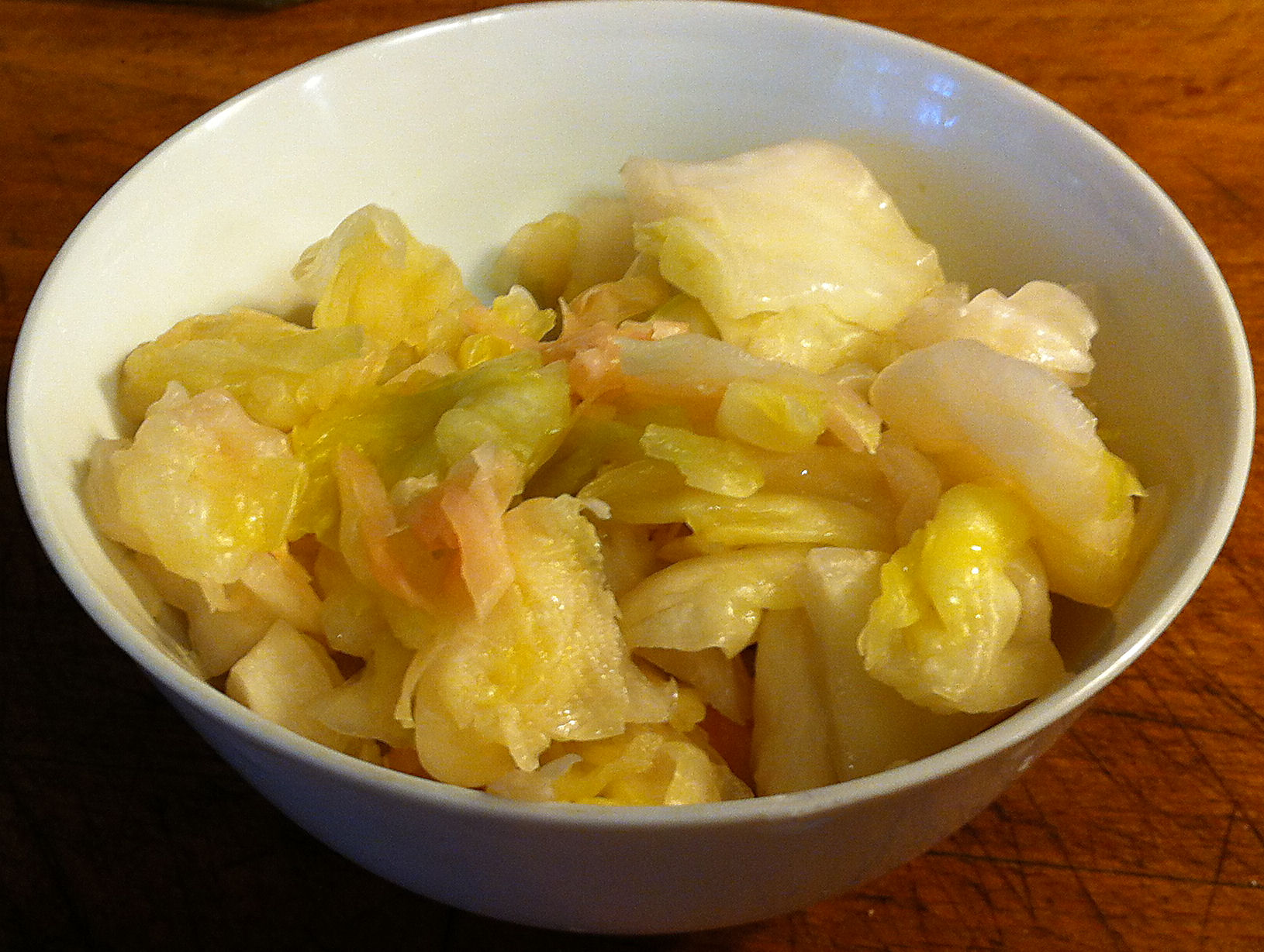 Karl’s Salt Pickled Cabbage with Pickled Ginger and Japanese Chili ...