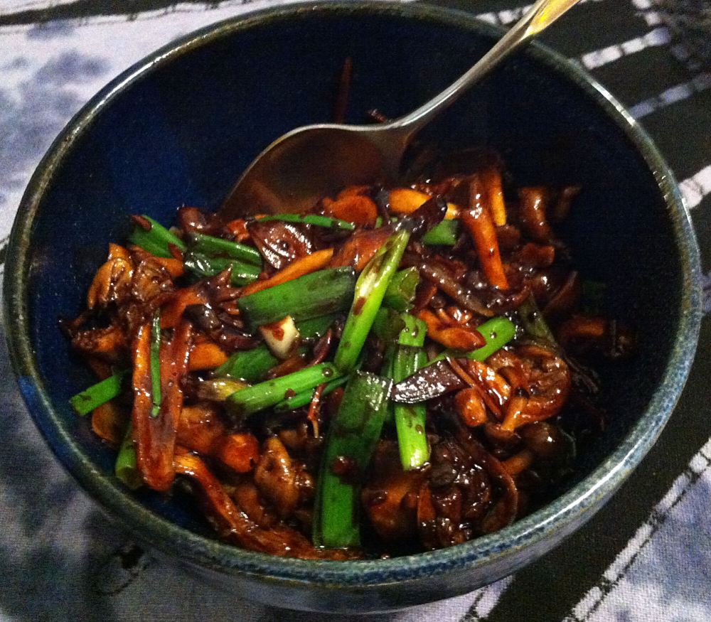 Karl’s Beech and Oyster Mushroom Stir-fry | Jabberwocky Stew