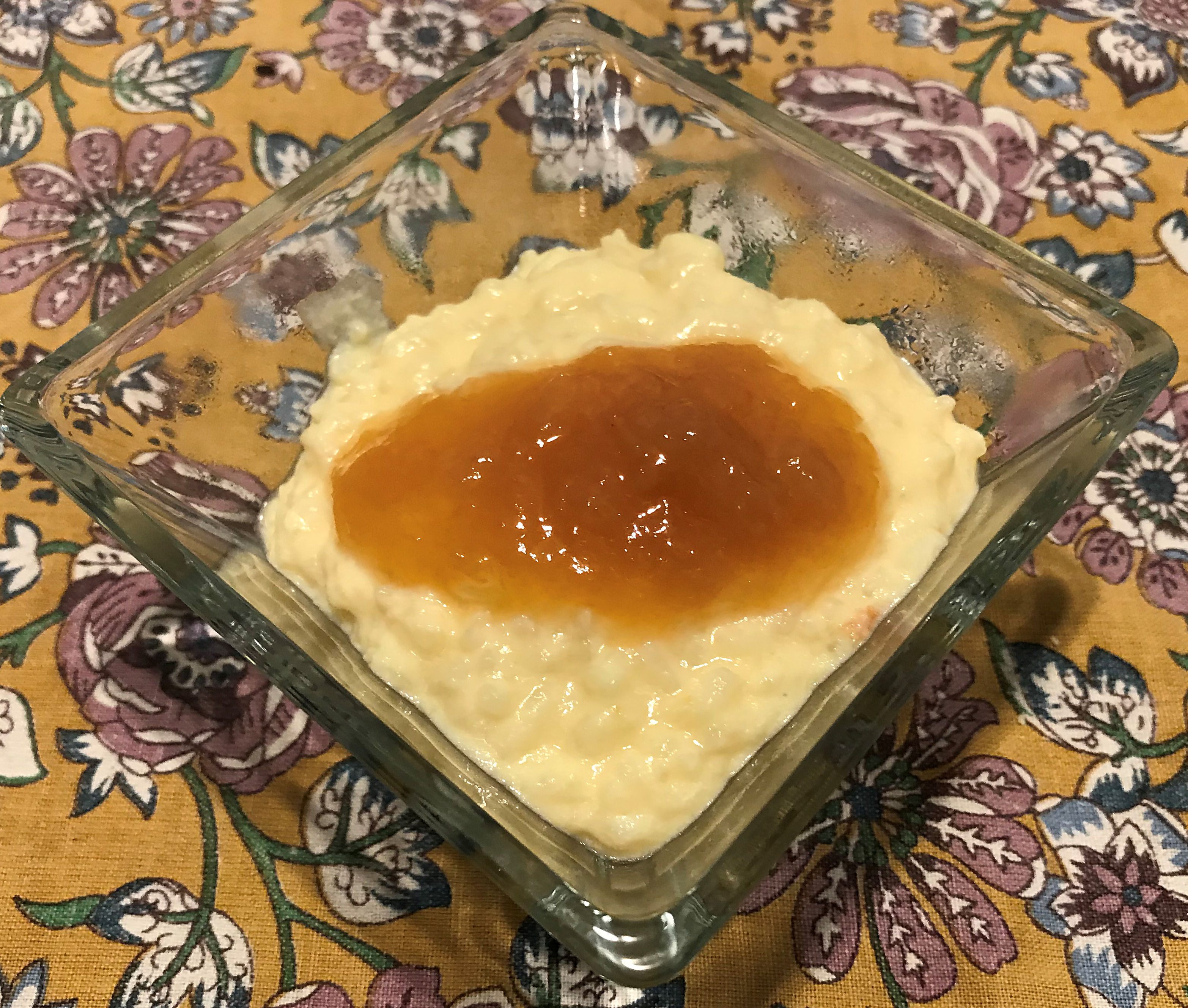 Karl’s Ginger White Peach Rice Pudding | Jabberwocky Stew