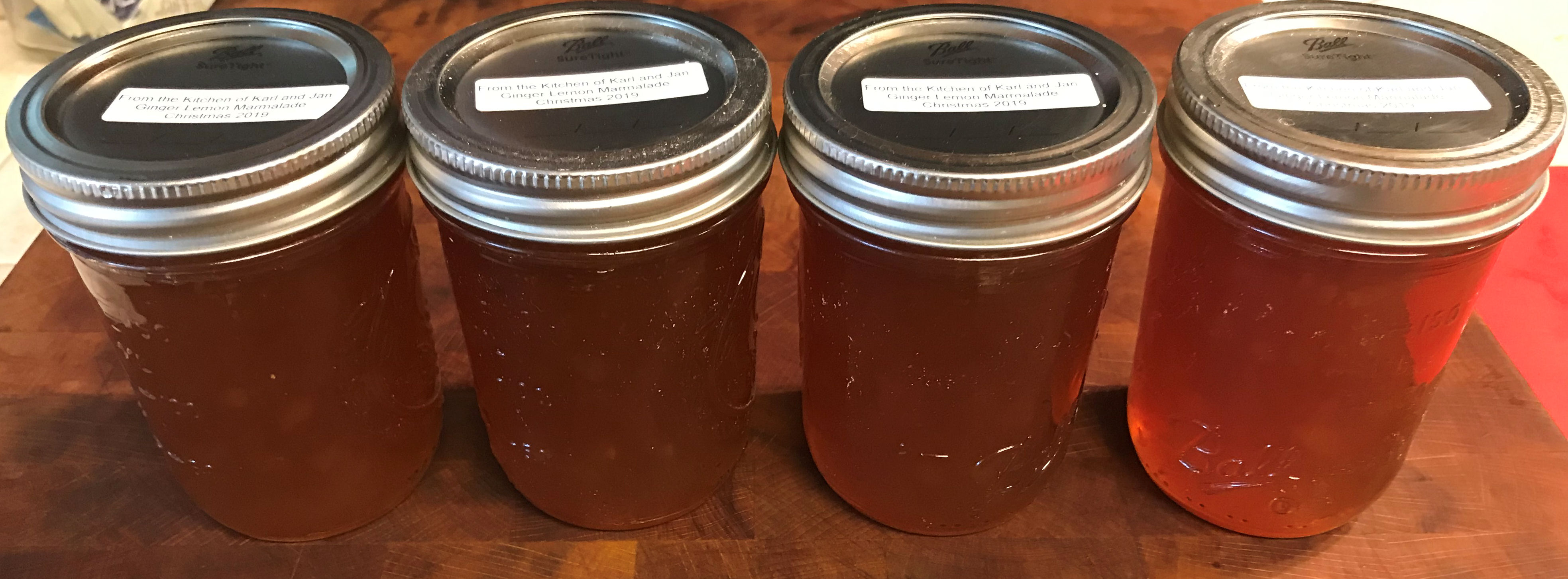 Karl’s Micro Lemon Ginger Marmalade | Jabberwocky Stew